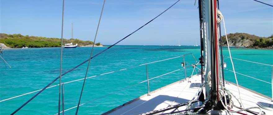 View from Boat | Custom Sailing